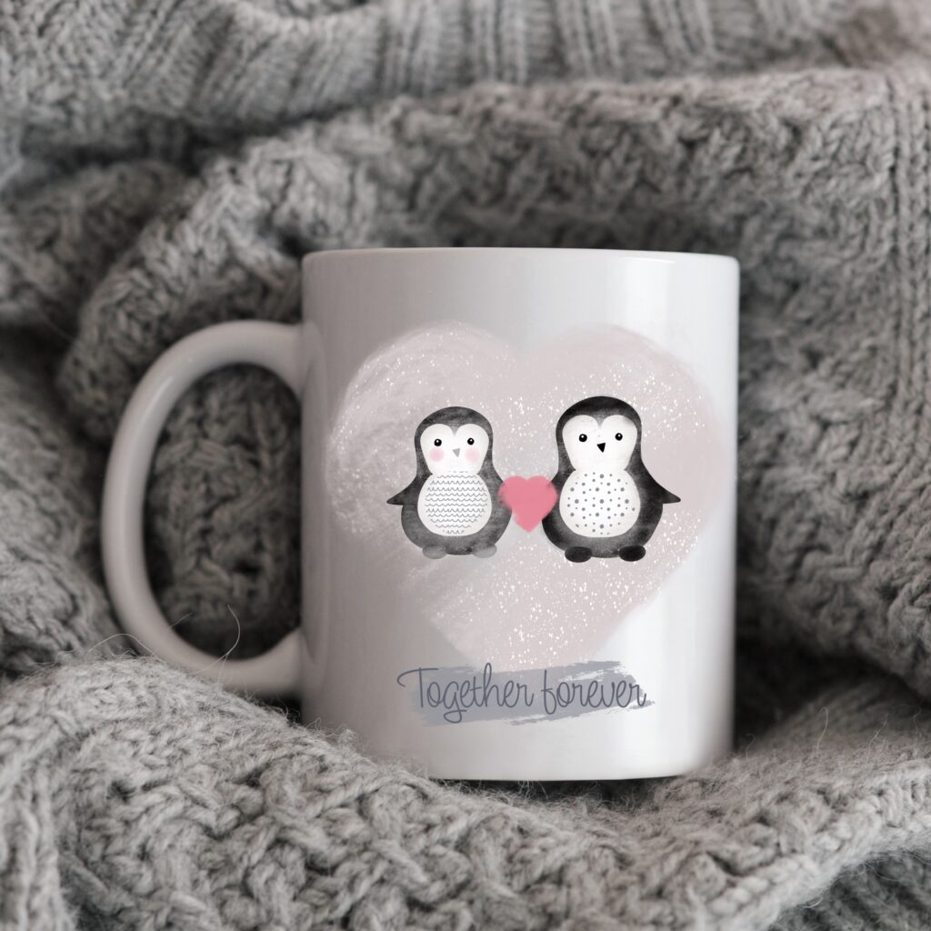 11oz Mug Together Forever - Crafty Badger